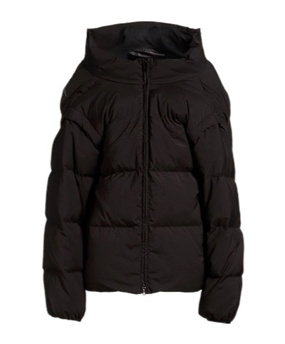 MAISON MARGIELA Solid-color Down Jacket - Black