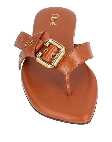 Chloé Simple Leather Flip-flops