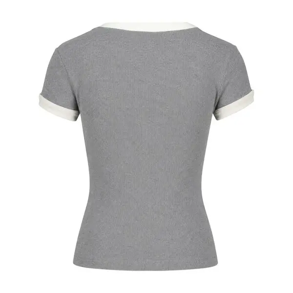 VIVIENNE WESTWOOD Orb Embroidered Cropped T-shirt