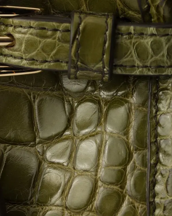 Prada Bonnie Small Crocodile Leather Handbag
