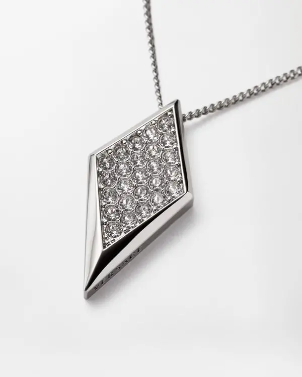 Versace Blade Crystal Necklace