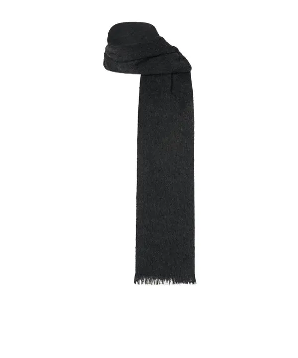 THE ROW Ingo Scarf - Charcoal