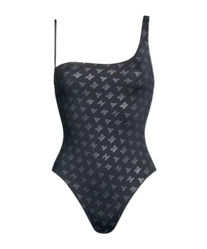 Max Mara Metallicstretch Swimsuit - Black