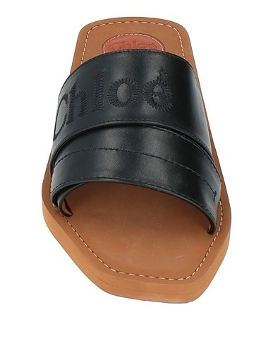 Chloé Simple Leather Slippers