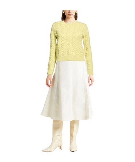 Max Mara Solidcolor Cashmere Knit Sweater