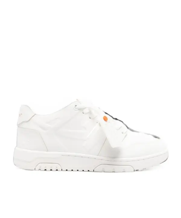 Off-White Lace-up Low-top Sneakers - White