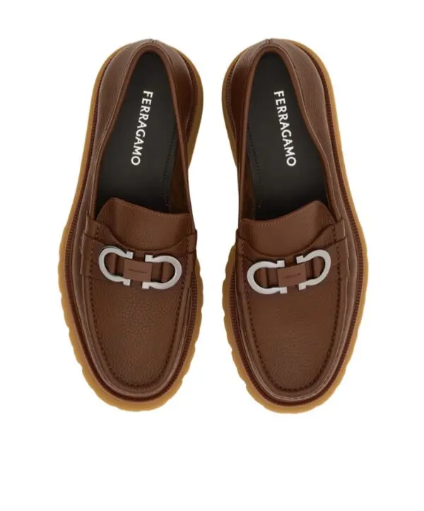 FERRAGAMO Gancini Ornament Loafer