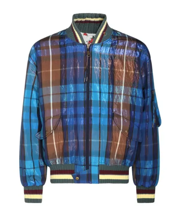 VIVIENNE WESTWOOD Check Patterned Zipped Jacket