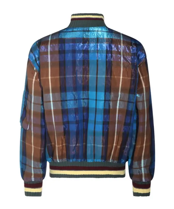 VIVIENNE WESTWOOD Check Patterned Zipped Jacket