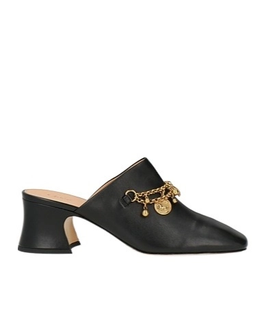 Chloé Simple Mules - Black