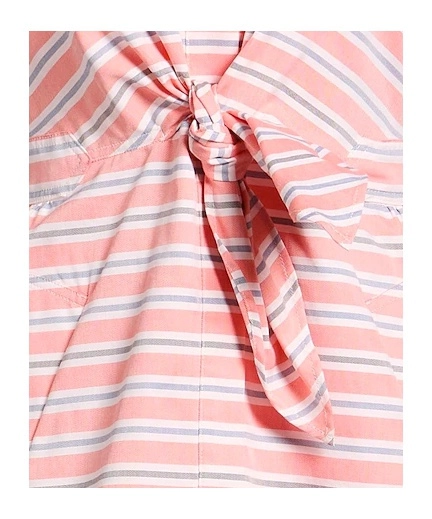 Max Mara Striped Shortsleeve Dress