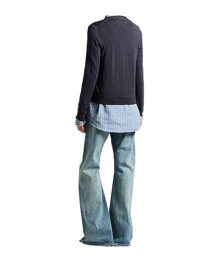 MAISON MARGIELA Thinweight Wool Knit Sweater