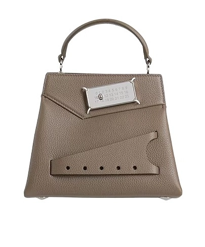 MAISON MARGIELA Compact Leather Handbag - No