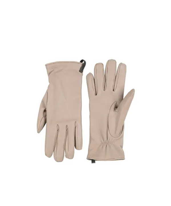 Brunello Cucinelli Solid Colour Gloves - Nude