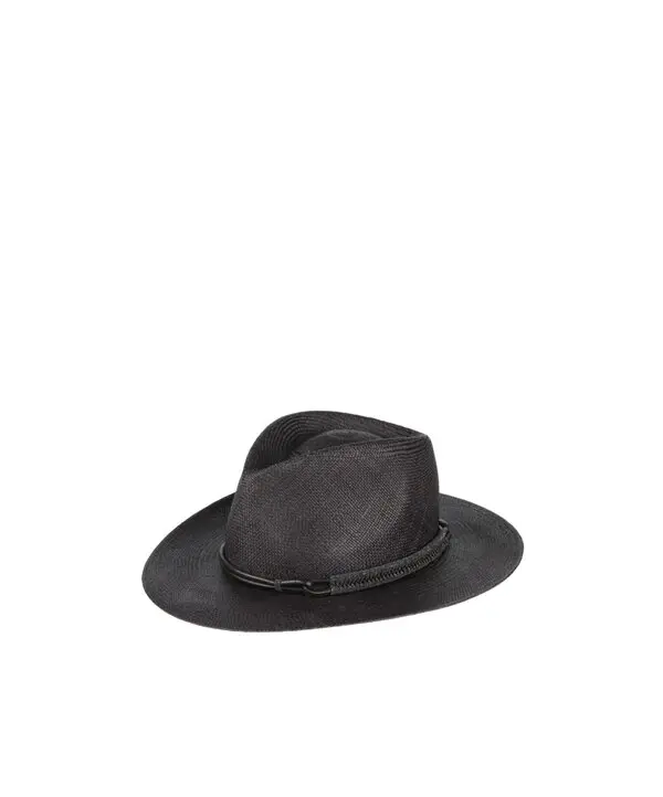 Brunello Cucinelli Solid Colour Hats - Black