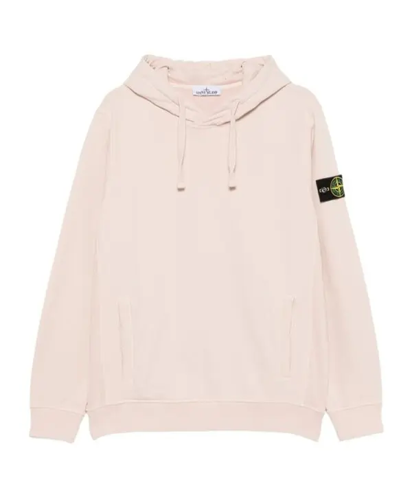 Stone Island Compass-patch Drawstring Hoodie