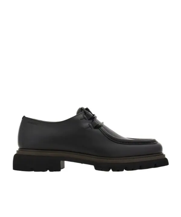 FERRAGAMO Chunky Lace-up - Black
