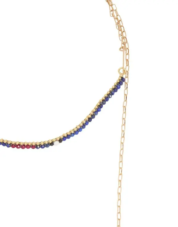 Isabel Marant Étoile Beaded Chain Necklace