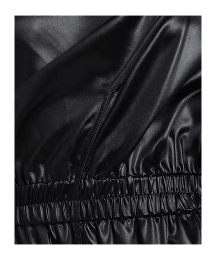 Rick Owens Satin One-shoulder Jumpsuit