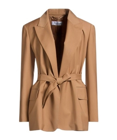 Max Mara Single-breasted Suit Jacket - Brown