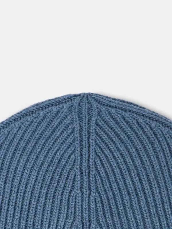 Stone Island Logo-patch Ribbed-knit Beanie Hat