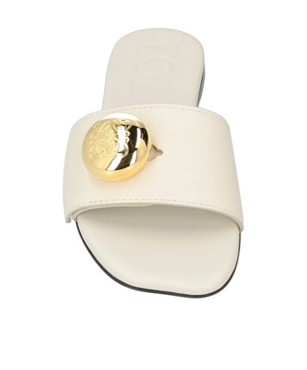 Chloé Simple Leather Slippers