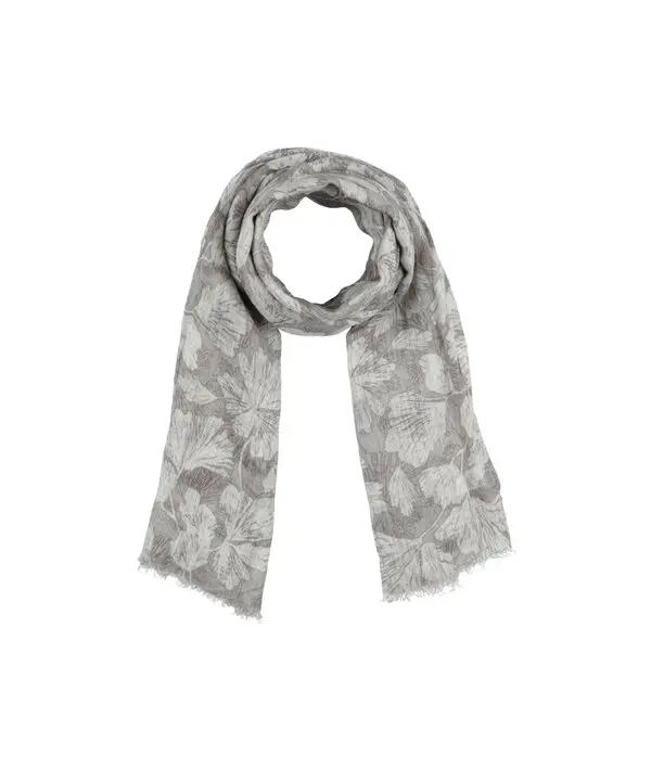 Brunello Cucinelli Floral Print Sheer Scarves