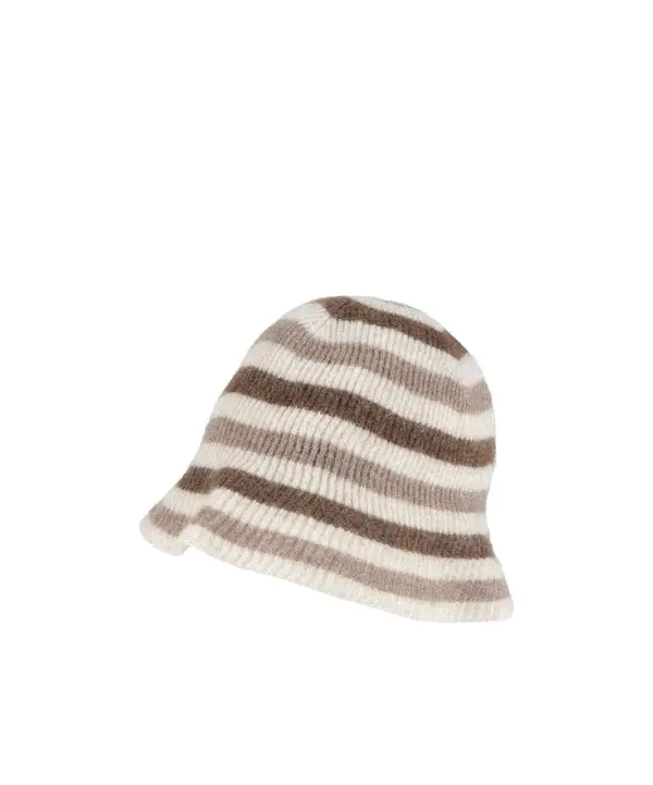 Brunello Cucinelli Striped Bucket Hats - Nude