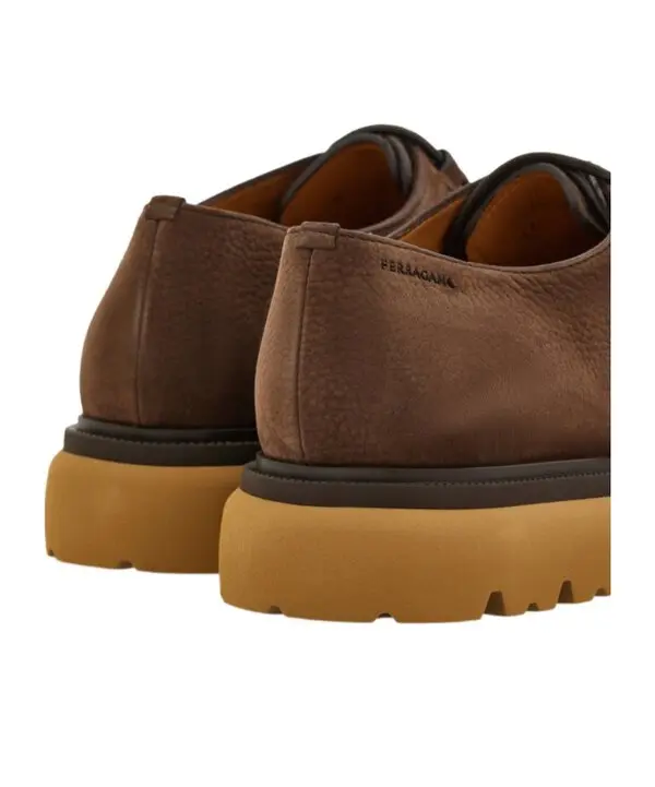 FERRAGAMO Platform Lace-up Shoes