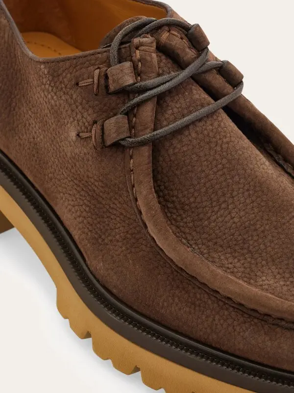 FERRAGAMO Platform Lace-up Shoes