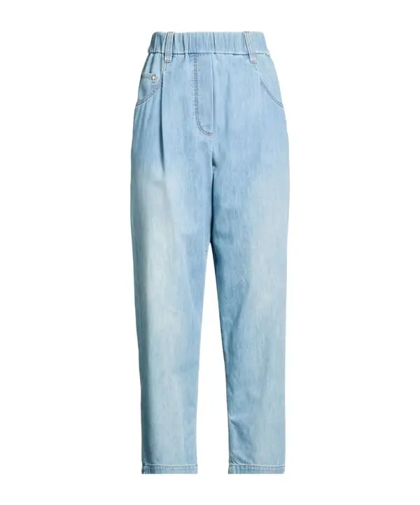 Brunello Cucinelli Tapered Denim Trousers