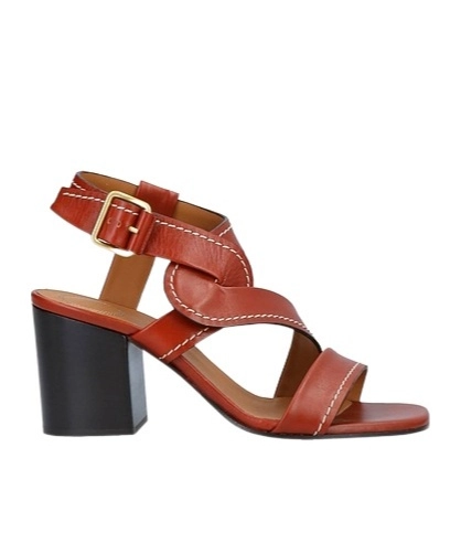 Chloé Simple Leather Shoes - Tan