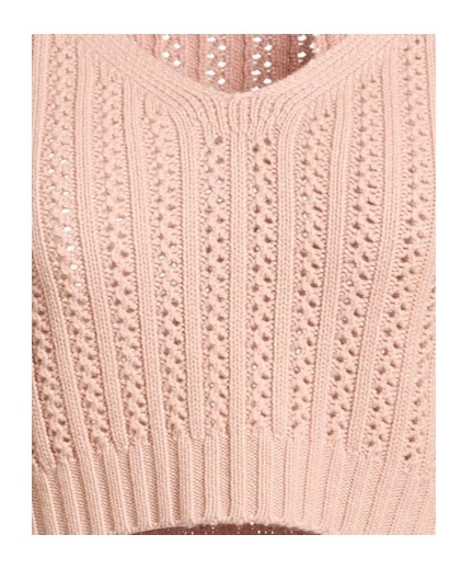 Max Mara Solid-color V-neck Knitted Sweater