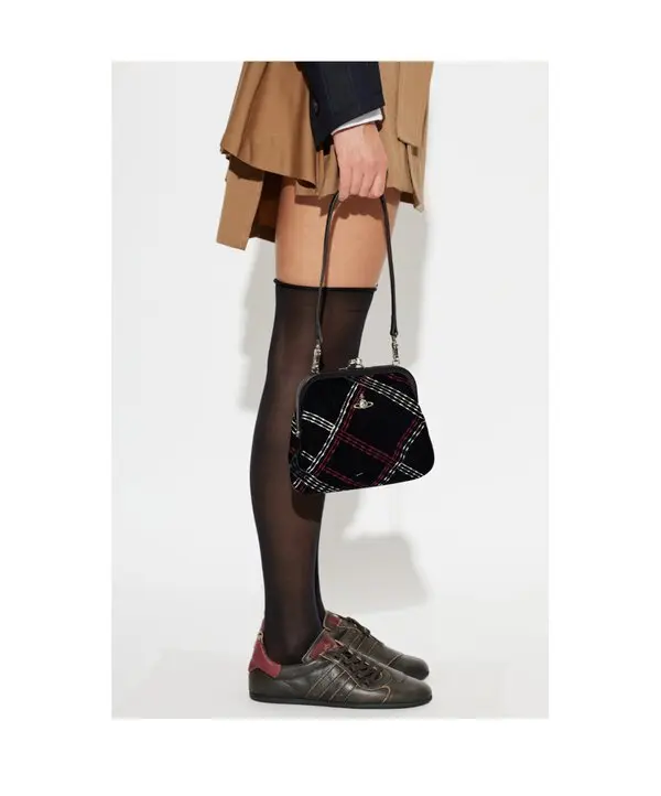 VIVIENNE WESTWOOD Plaid Handbag - Black/multicolor