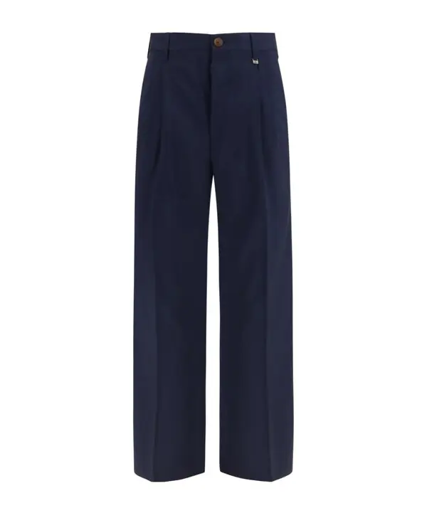 VIVIENNE WESTWOOD Rafael Wide-leg Pants - Navy