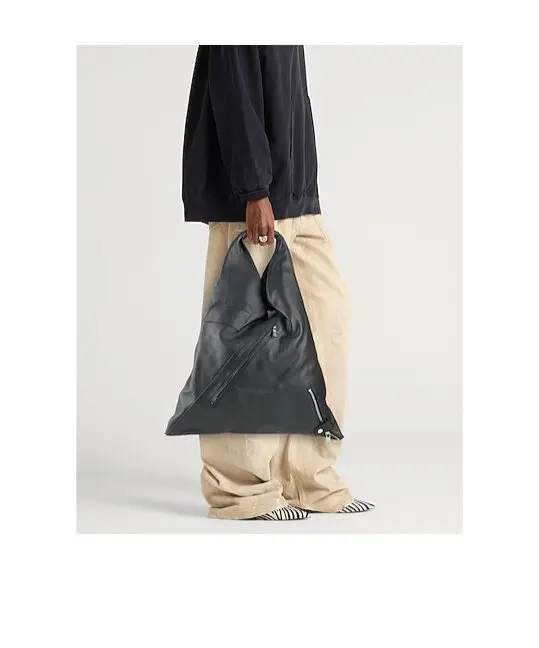 MAISON MARGIELA Largesize Grainleather Hobo Bag