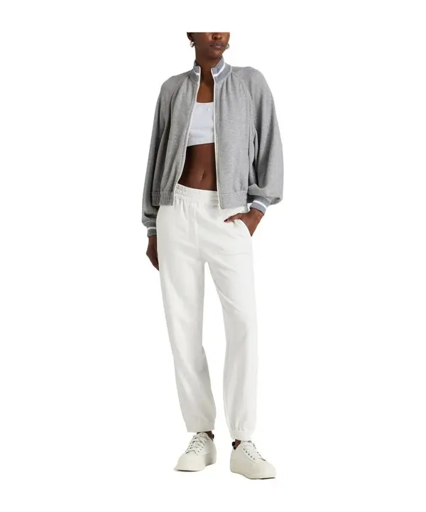Brunello Cucinelli Two-tone Metallic Knitted Zip Jumper