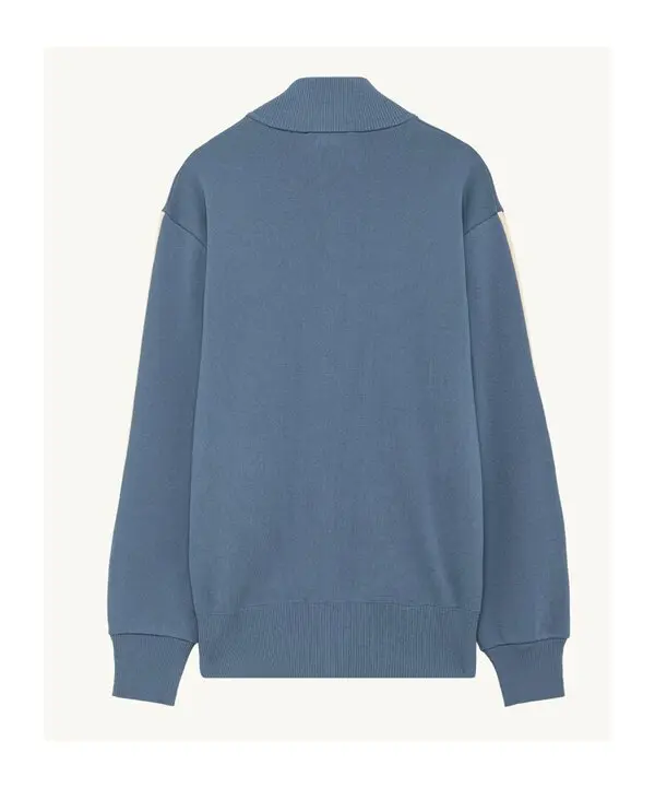 AUTRY Logo Patch Zipped Jacket