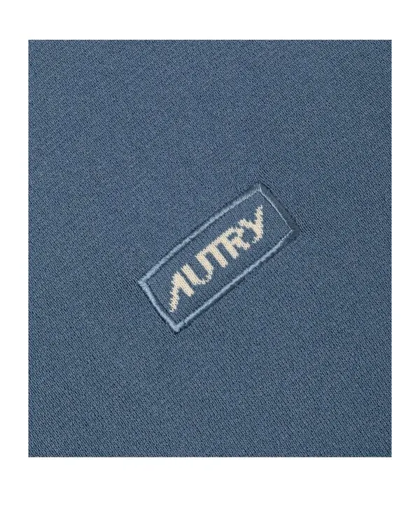 AUTRY Logo Patch Zipped Jacket