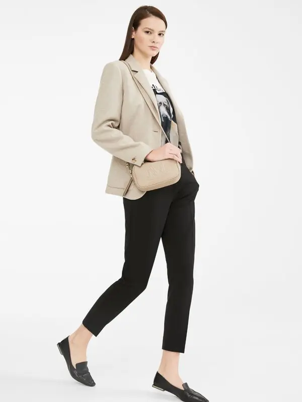 Max Mara Pegno Slim Cut Straight Leg Trousers