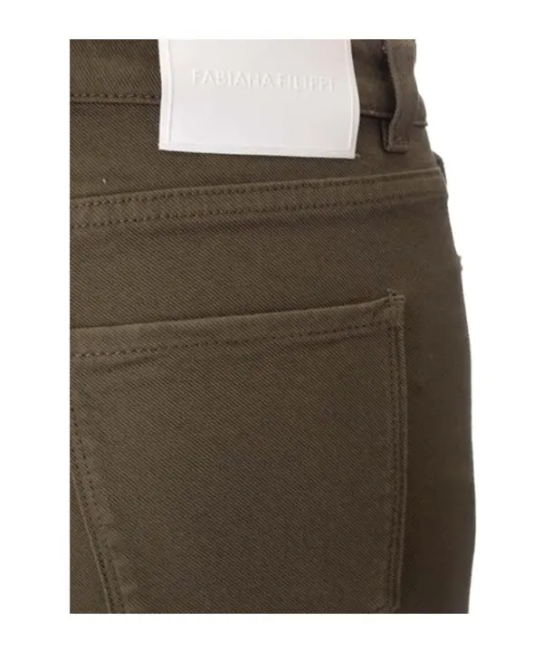 Fabiana Filippi Casual Pants With Belt Loops - Black