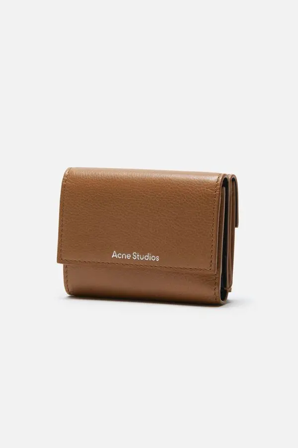 Acne Studios Portefeuille Trifold En Cuir