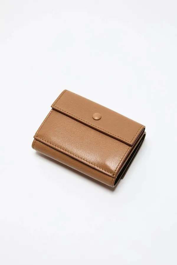 Acne Studios Portefeuille Trifold En Cuir