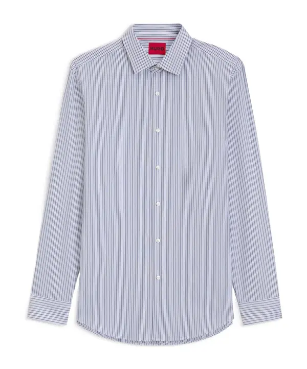 Hugo Boss Hugo Striped Button-up Shirt - Light Blue