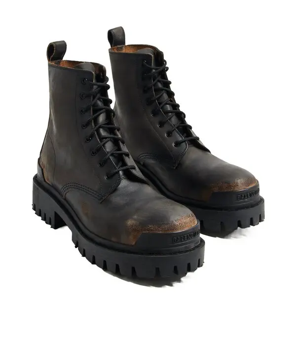 Balenciaga Strike Lace-up Boots