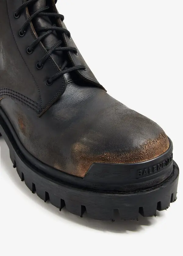 Balenciaga Strike Lace-up Boots