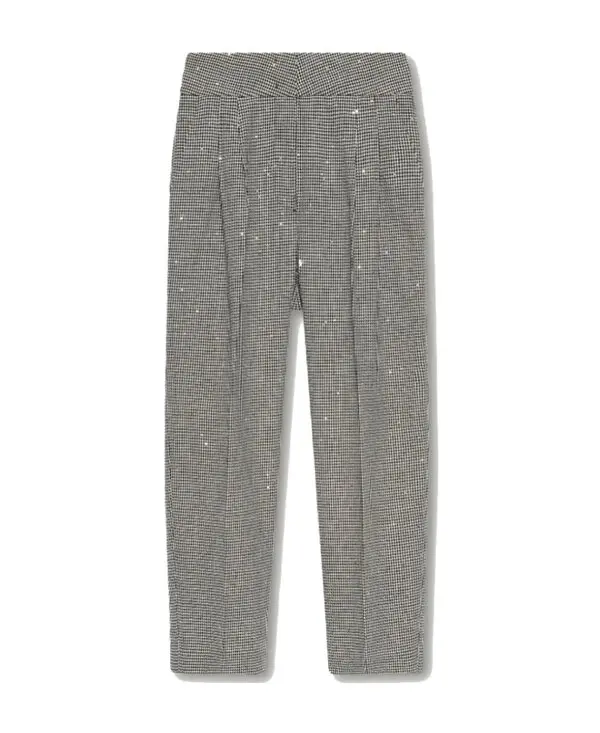 Fabiana Filippi Tapered-leg Checked Trousers