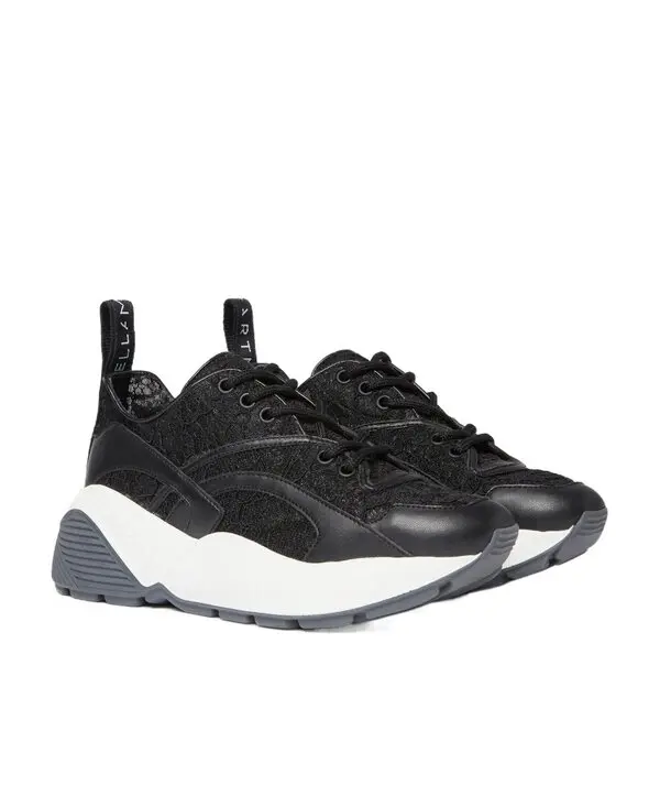 Stella McCartney Eclypse Flower Lace-up Sneakers