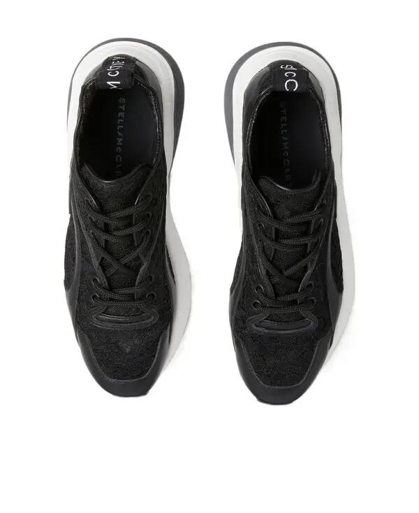 Stella McCartney Eclypse Flower Lace-up Sneakers