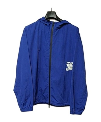 Burberry Signature Knight Motif Jacket - Blue